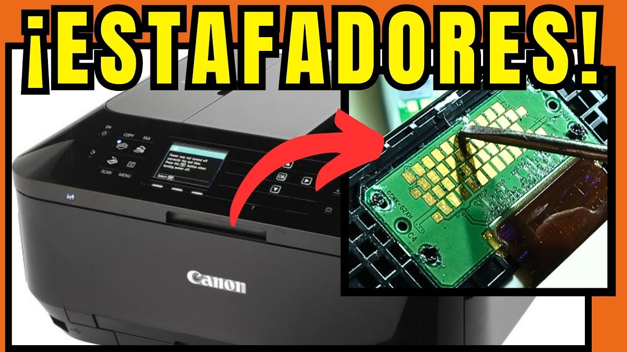 ¡REPARA TU IMPRESORA CON OBSOLESCENCIA PROGRAMADA! ERROR B200 Y SIMILARES. CANON PIXMA. - YouTube