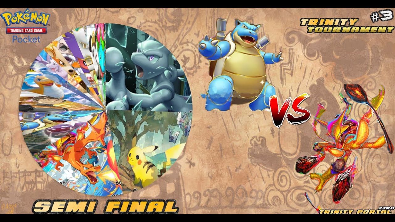 Pokemon TCG Pocket - Semi Final! Off Tier Battle! Blastoise EX vs ...