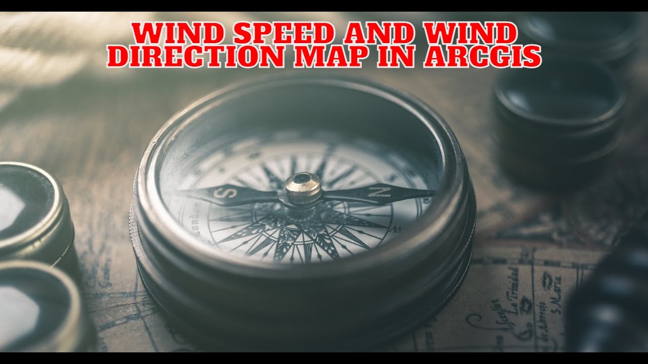 Wind speed and wind direction Map in ArcGIS - YouTube