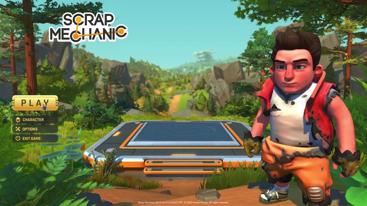 Scrap mechanic episode 2 (Making a farm and getting craft bot) - YouTube