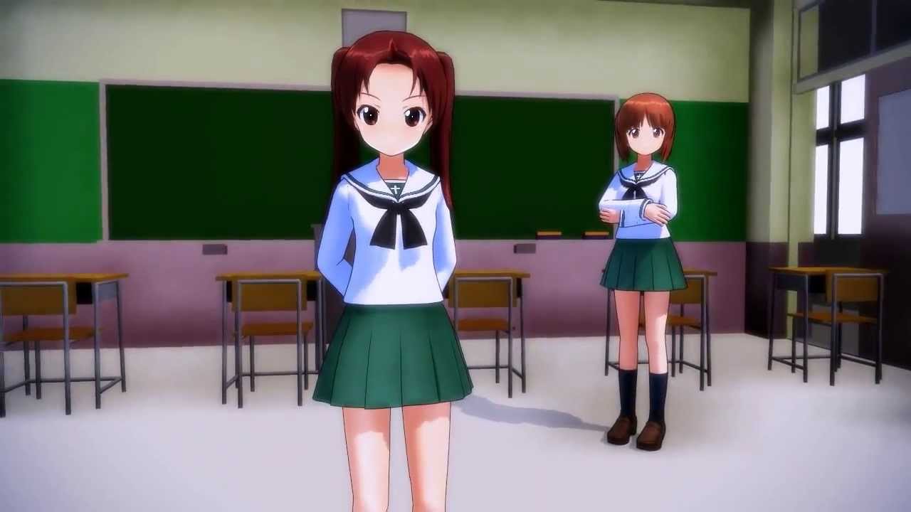 MMD Girls und Panzer - Kotobatoraborato - YouTube