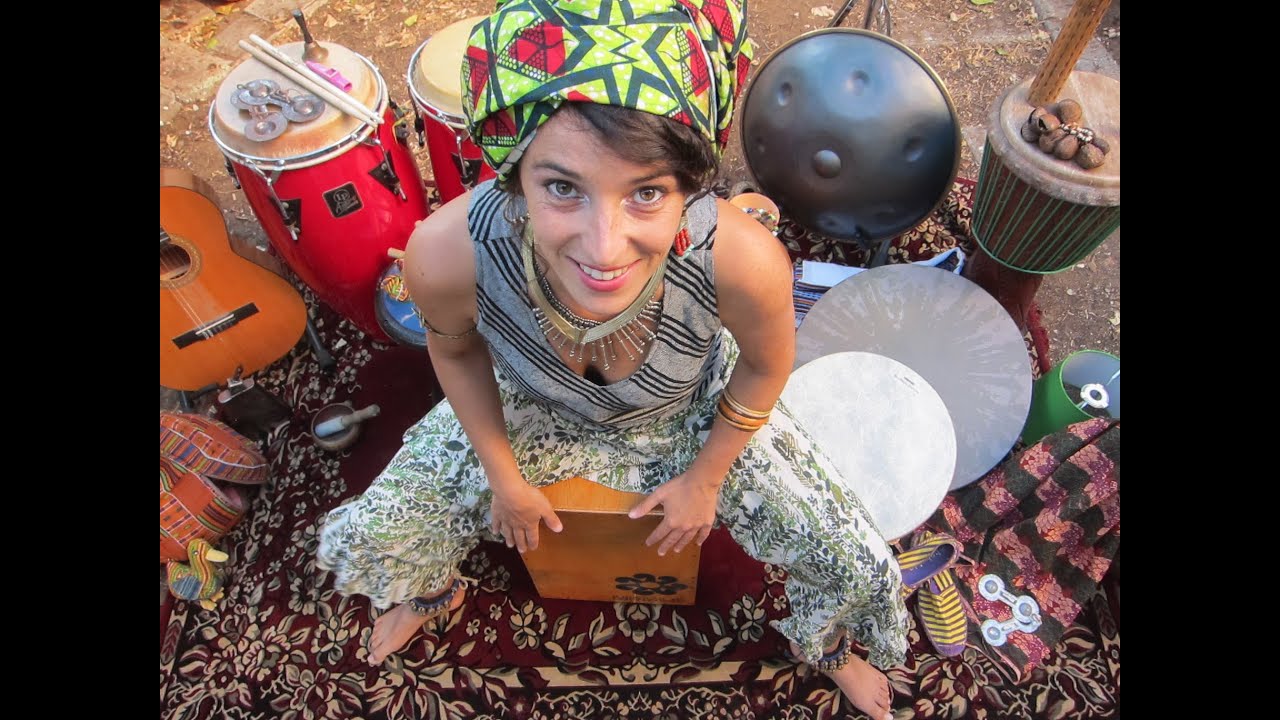 The most beautiful hang girl - Liron Meyuhas- La Gitana - YouTube