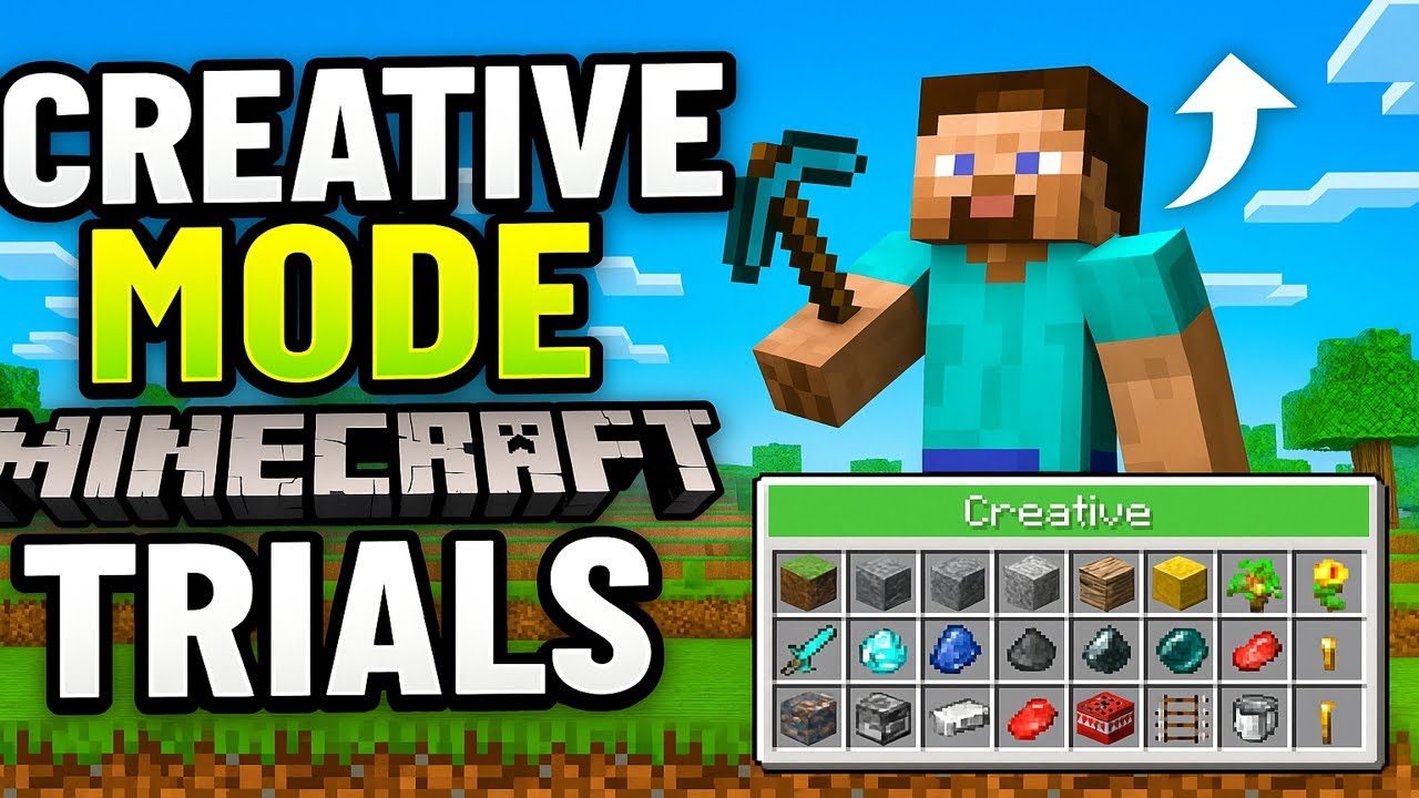 How to get creative mode in Minecraft trials#minecraft #creative - YouTube