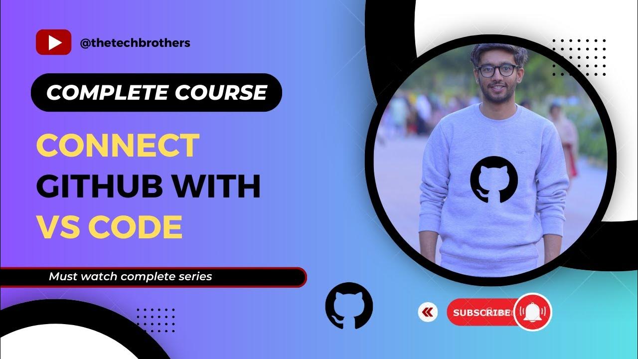 Part-8 How to connect Github with VS Code || Github Tutorials For Beginners In Hindi/Urdu - YouTube