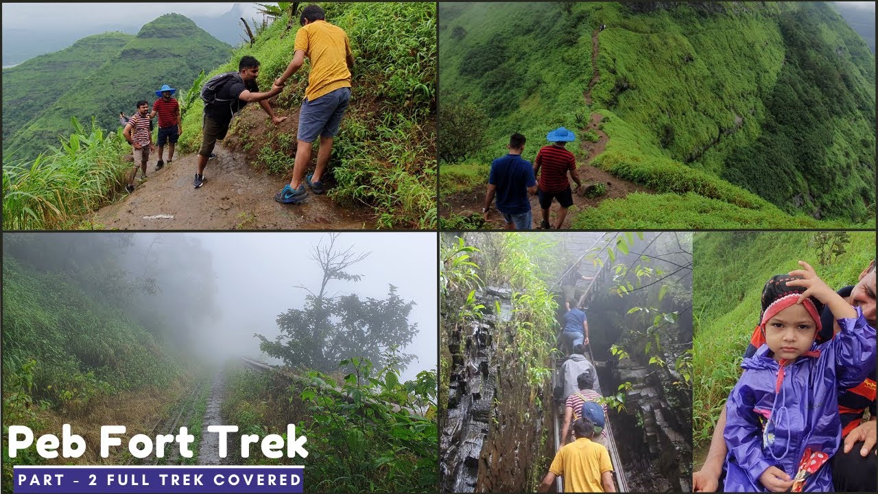 Peb Fort Trek Part 2 | Vikatgad | Full Trek Covered | Best Trek Near ...