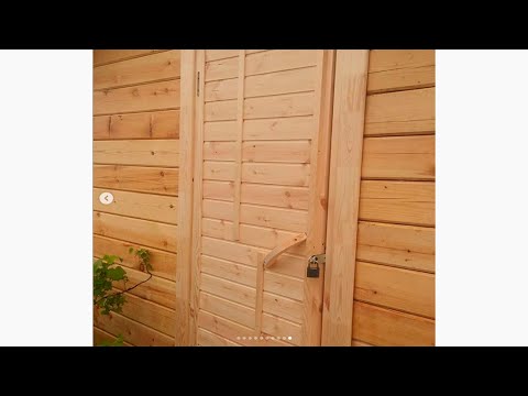 Дверь.Своими руками.Деревянная дверь. - YouTube