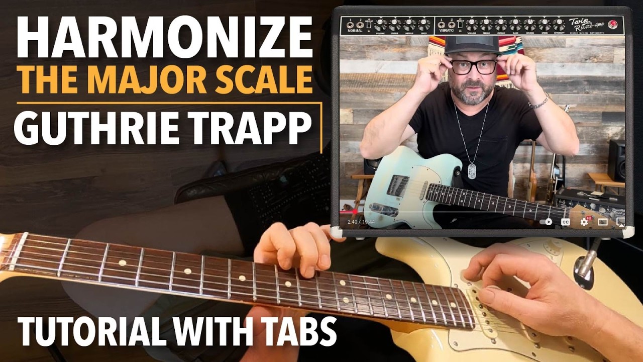 How Guthrie Trapp Builds Killer Harmony from the Major Scale | Guitar ...