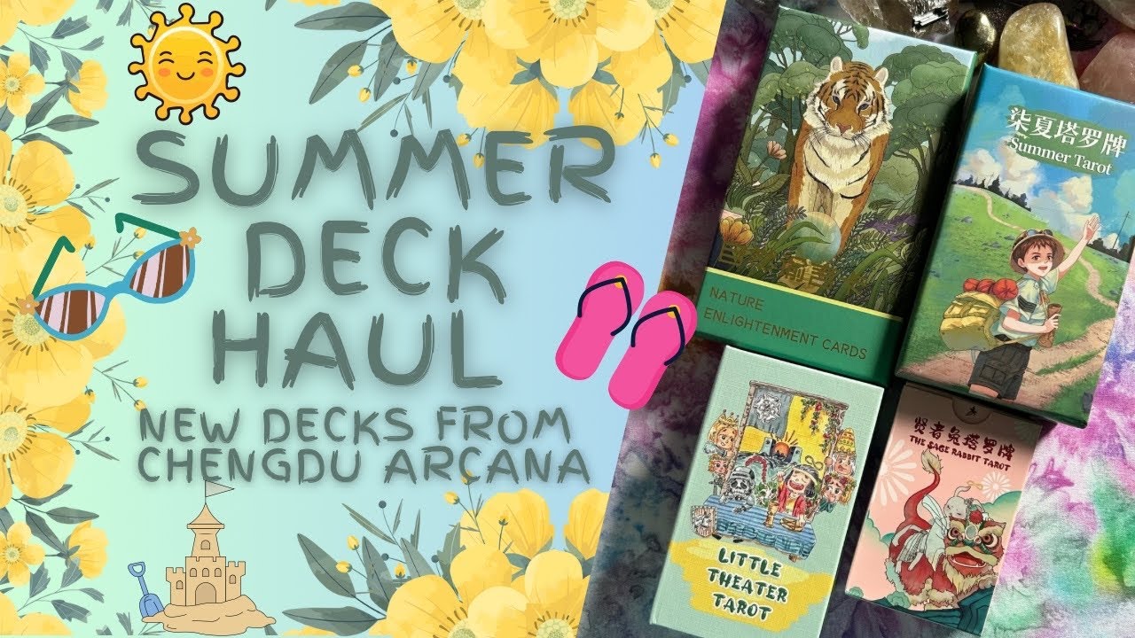 Summer Tarot ☀️Little Theater Tarot ☀️Sage Rabbit Tarot☀️Nature ...