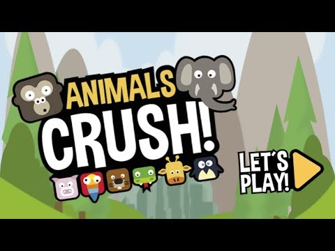 Animal Crush Game - Best videos for kids - Best game for kids