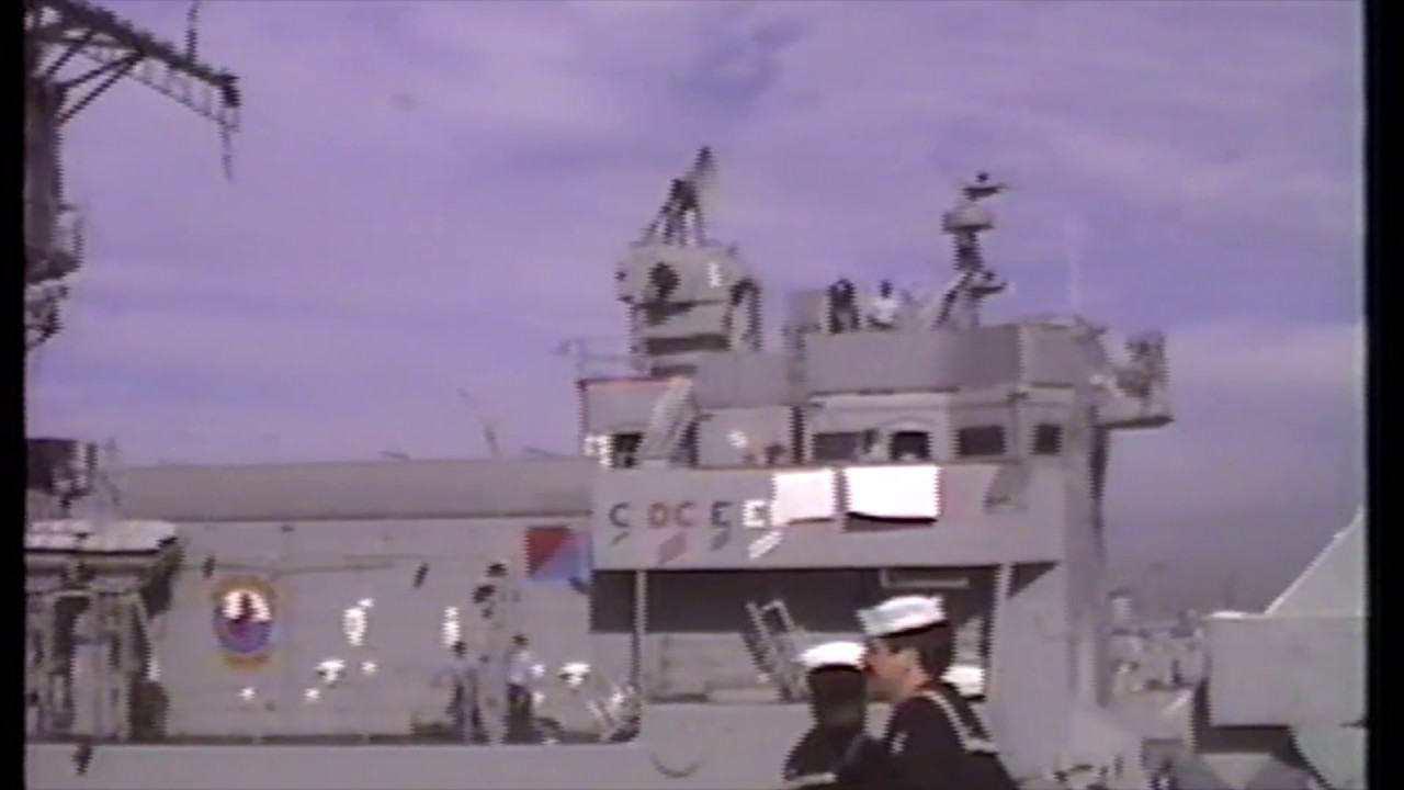 USS Cook FF1083 depart for WESTPAC 89 - YouTube