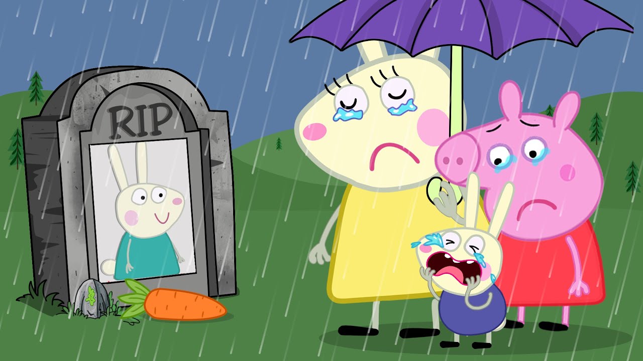 Rebecca Rabbit, Please wake up!!! Don't leave Peppa Pig alone... Peppa ...