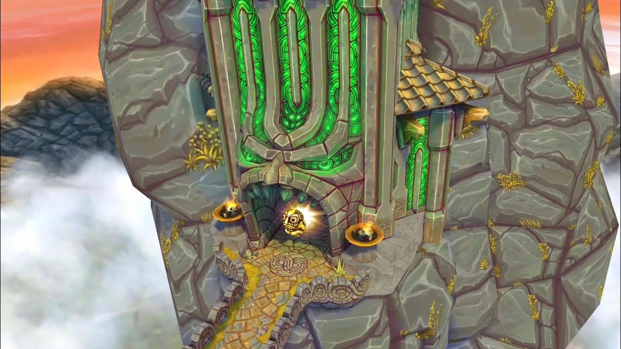 temple run 2 SKY SUMMIT Map gameplay - YouTube
