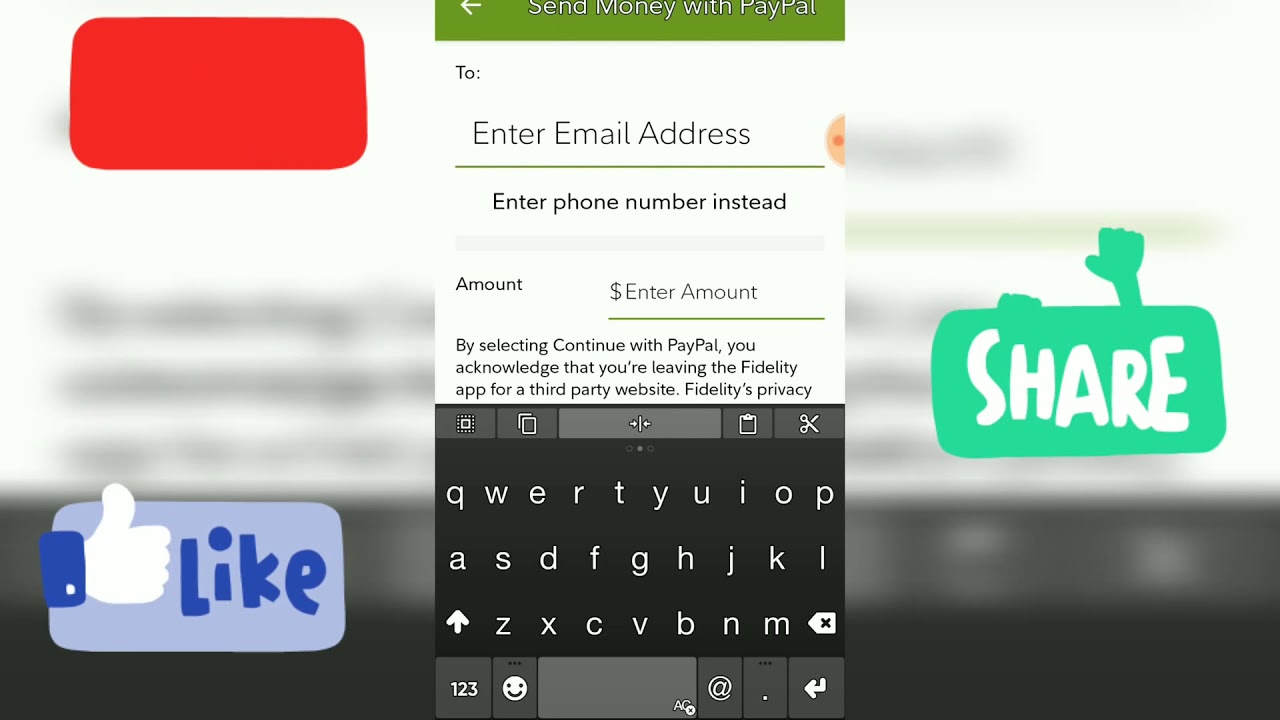 💰 Using PayPal to invest in stocks and etfs through fidelity - YouTube