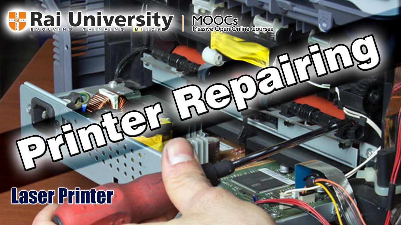 Printer Repairing - Laser Printer - IV - YouTube