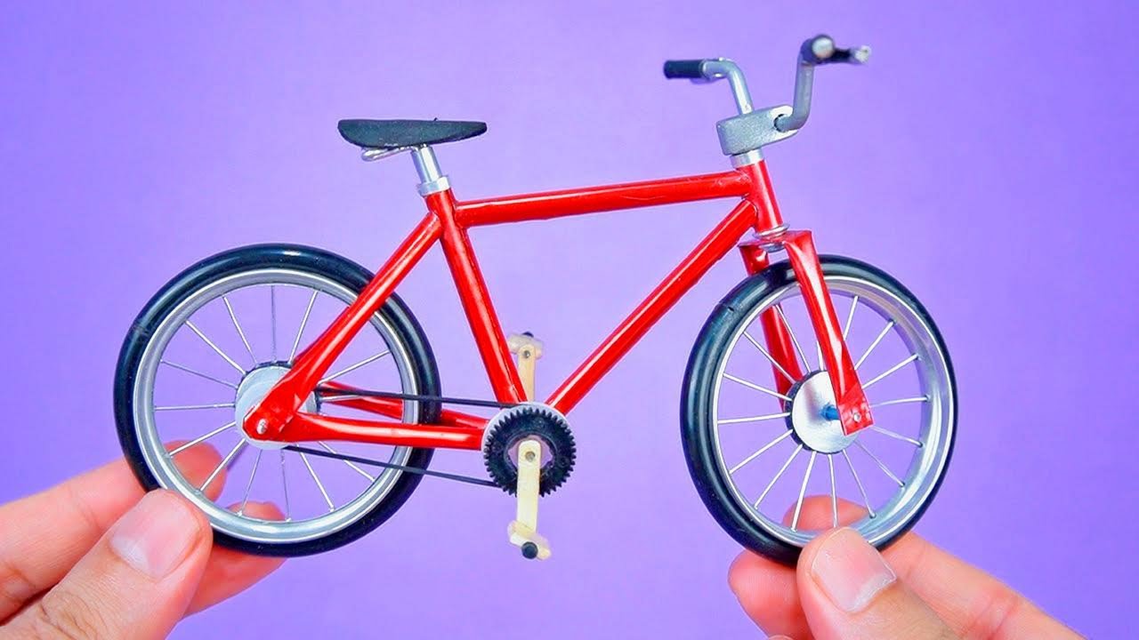 Make an Amazing Mini Bike Cycle with Paper @crazybysanoj #cardboard # ...