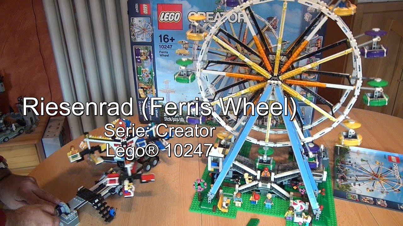 LEGO 10247 Ferris Wheel - Riesenrad Review (Test des Creator-Sets ...