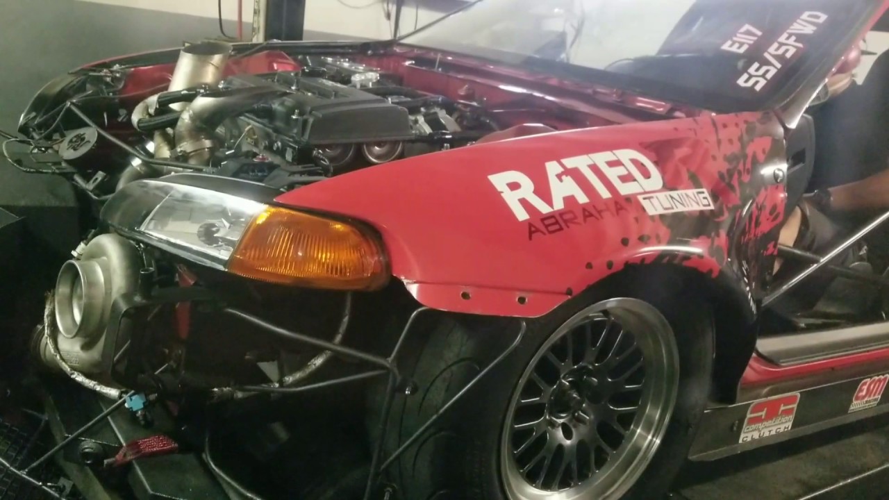 Turbo nitros sfwd civic La fluffy import DPS MR live RATED R TUNING ...