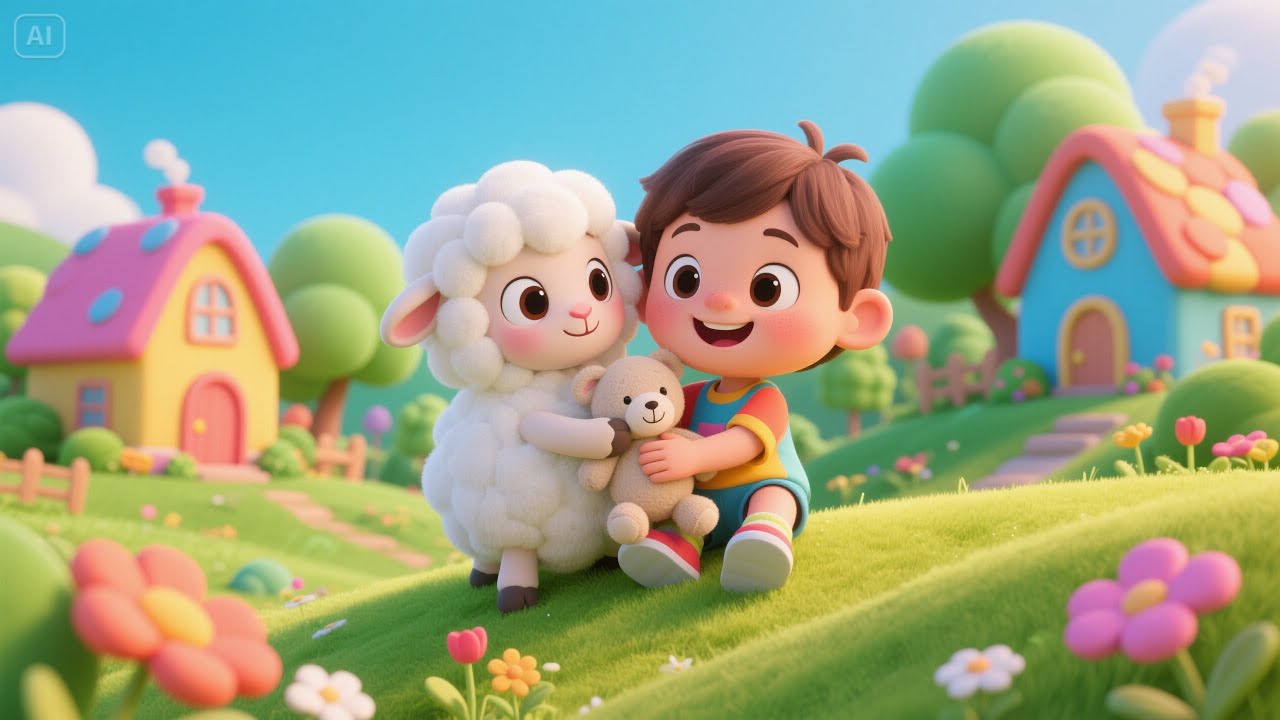 Sharing Sheep – Baa Baa Remix | Joyful and Catchy Sharing Song for Kids ...