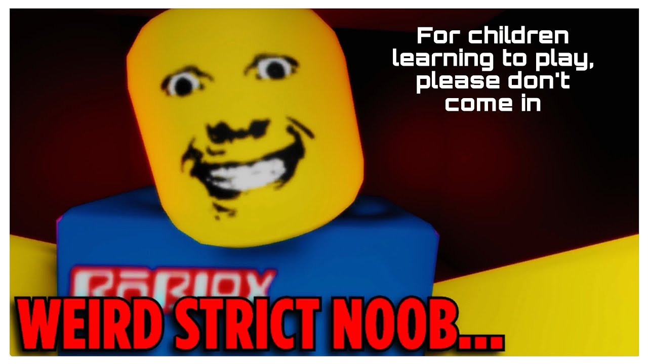 Weird Strict Noob [Full Walkthrough] - ROBLOX - YouTube