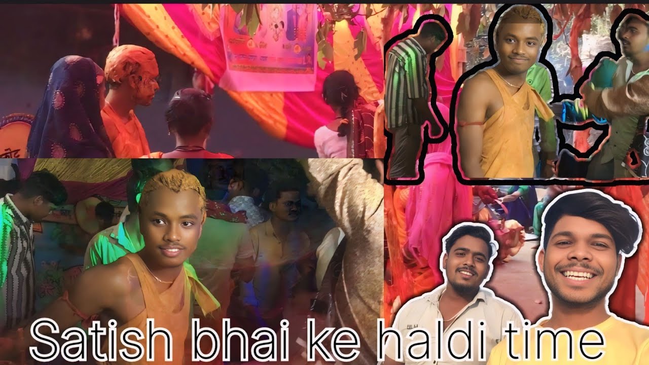 satish bhai ke sadi me full matsi ke sadi video #cgsanjaypatel #sadivideo cg satish vlogs - YouTube