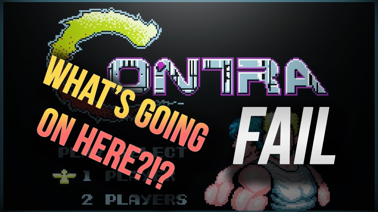 Contra Fails - Can't pass first level - YouTube