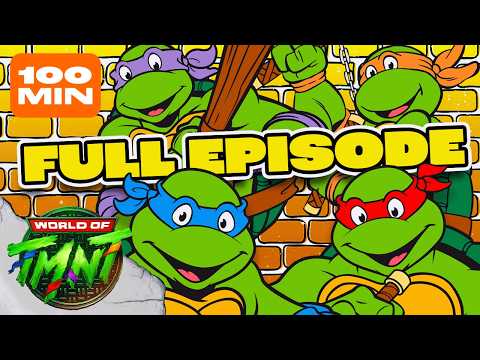 Teenage Mutant Ninja Turtles (1987) 📺 MORE Saturday Morning Cartoons: 5 EPISODE MARATHON! #7 | TMNT