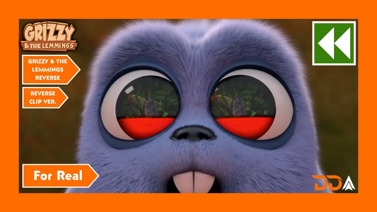 For Real | Grizzy & the Lemmings Reverse | Reverse Clip Version (S04E09 ...