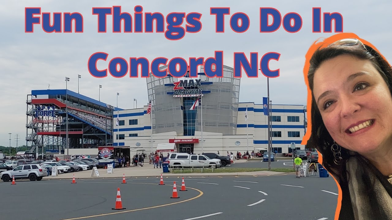 Fun Things To Do in Concord, NC - ZMax Dragway NHRA 4wide - YouTube