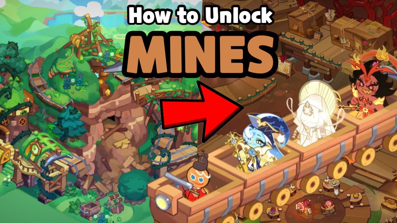 How to Unlock the Mines in Cookie Run: Kingdom - YouTube