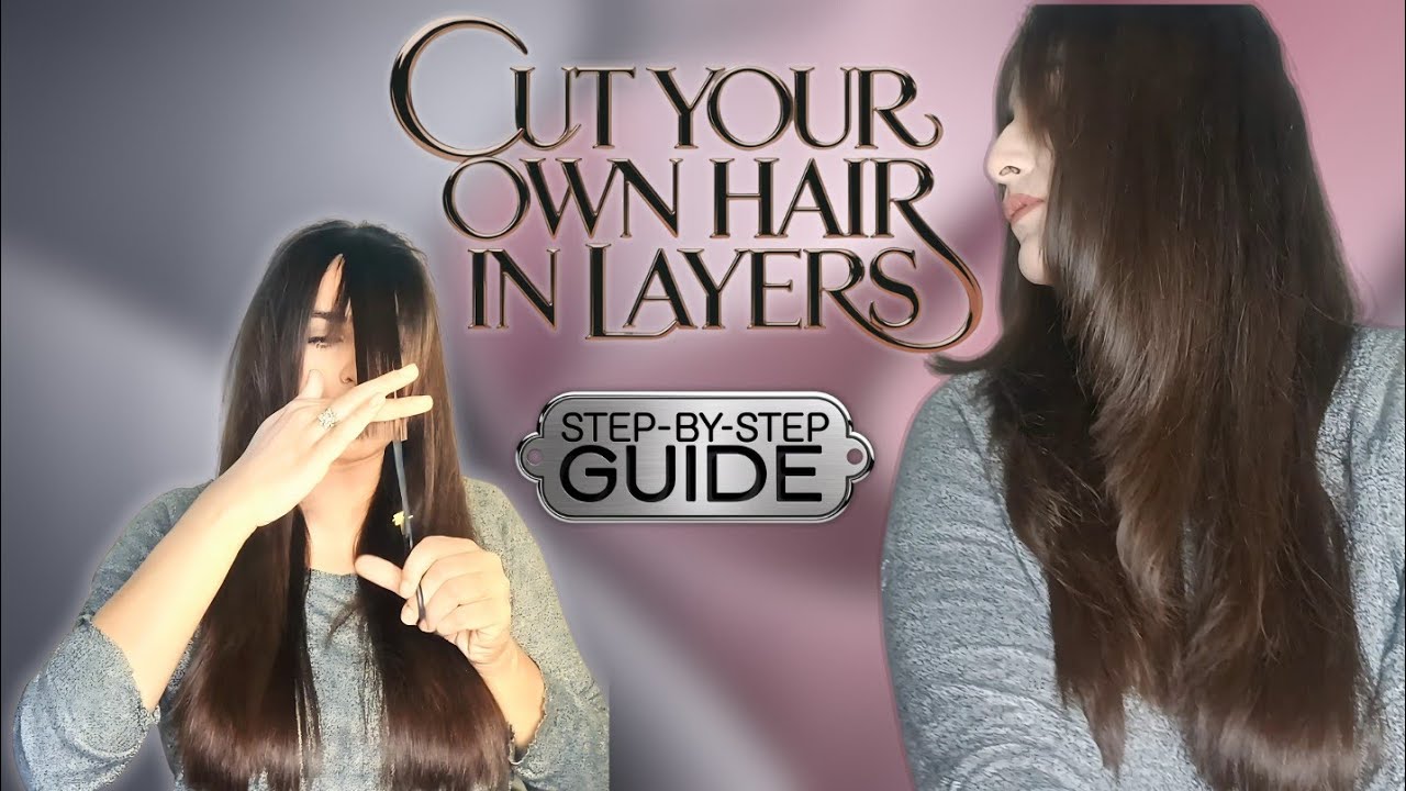 DIY Layered Haircut at Home – Easy & Beginner-Friendly! - YouTube