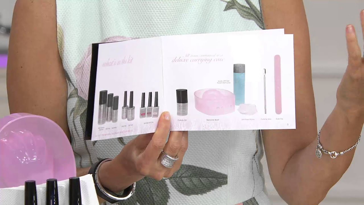 Mally 24/7 Professional 16pc Gel Nail System with Nancy Hornback - YouTube
