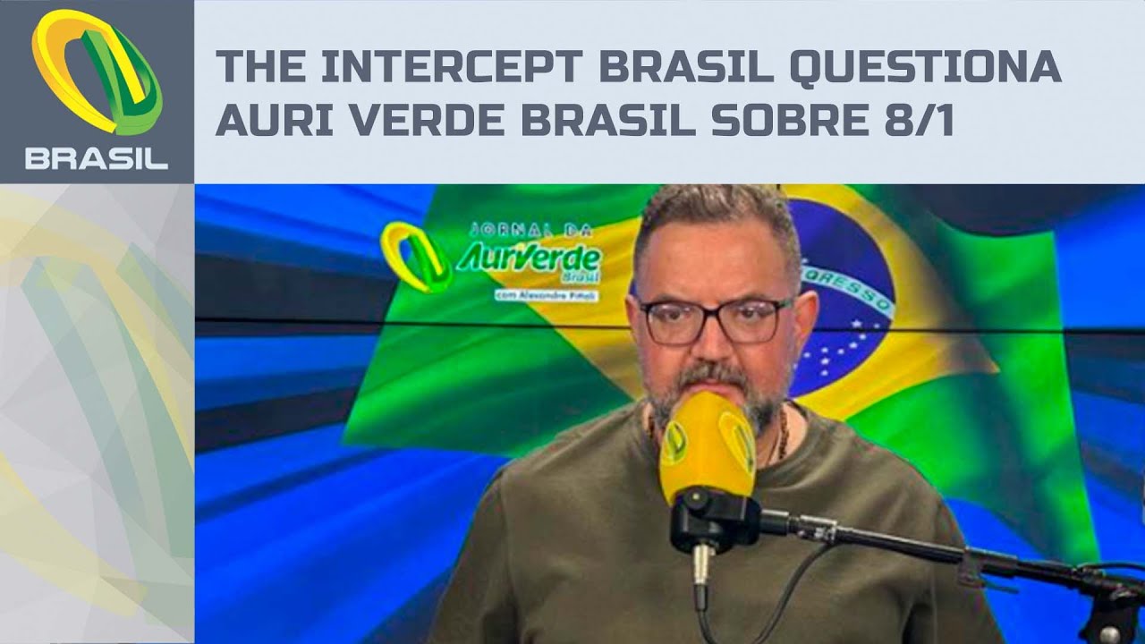 The Intercept Brasil questiona Auri Verde Brasil sobre 8 de Janeiro - YouTube
