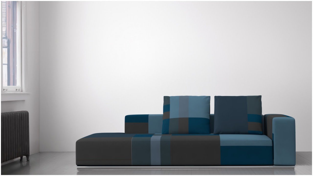 Color Block Sofa Design for Modern Interior - YouTube