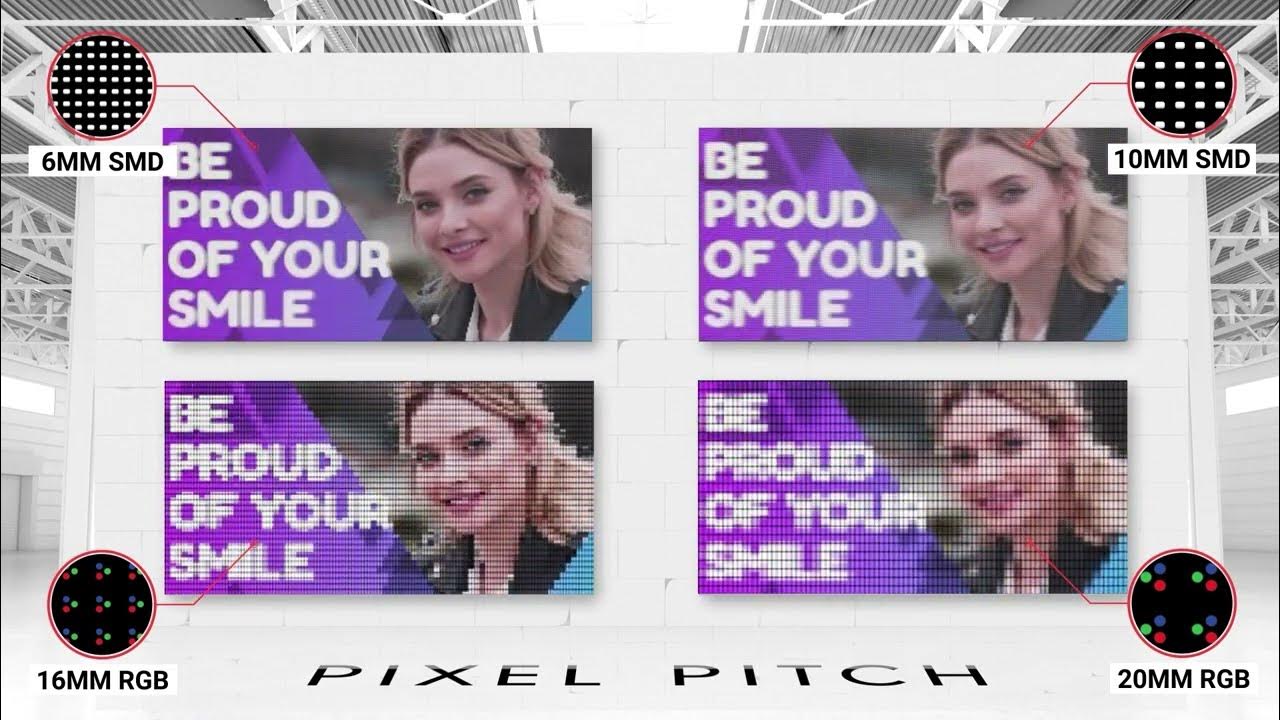 How Pixel Pitch Affects Your LED Sign's Image Quality - YouTube