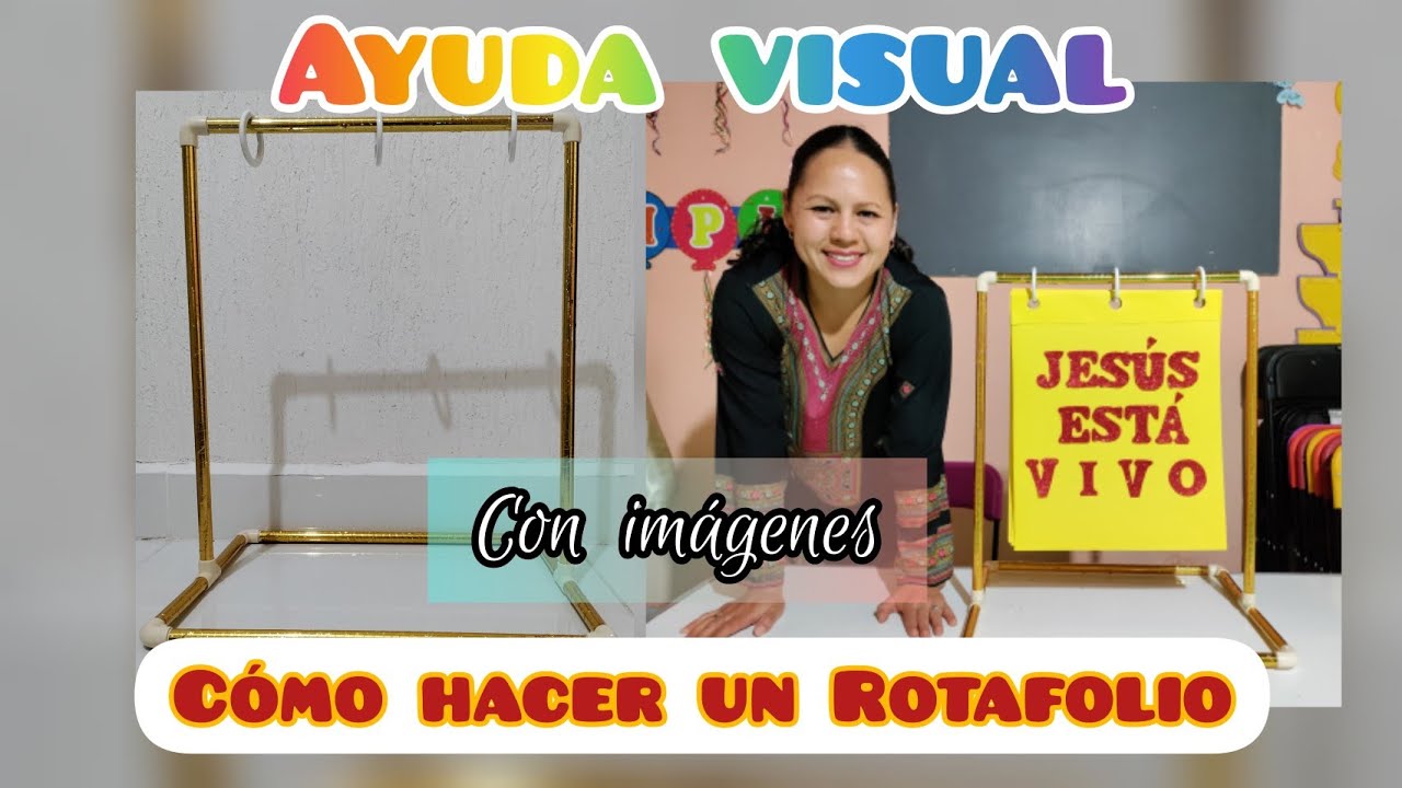 Como hacer un Rotafolio📝 fácil, rápido y bonito 🤩 - YouTube