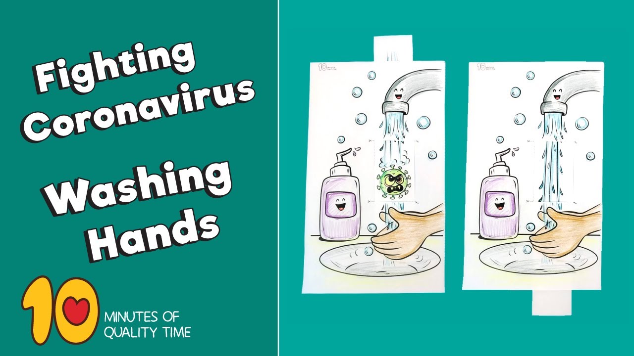 Fighting Coronavirus Crafts - Washing Hands - YouTube