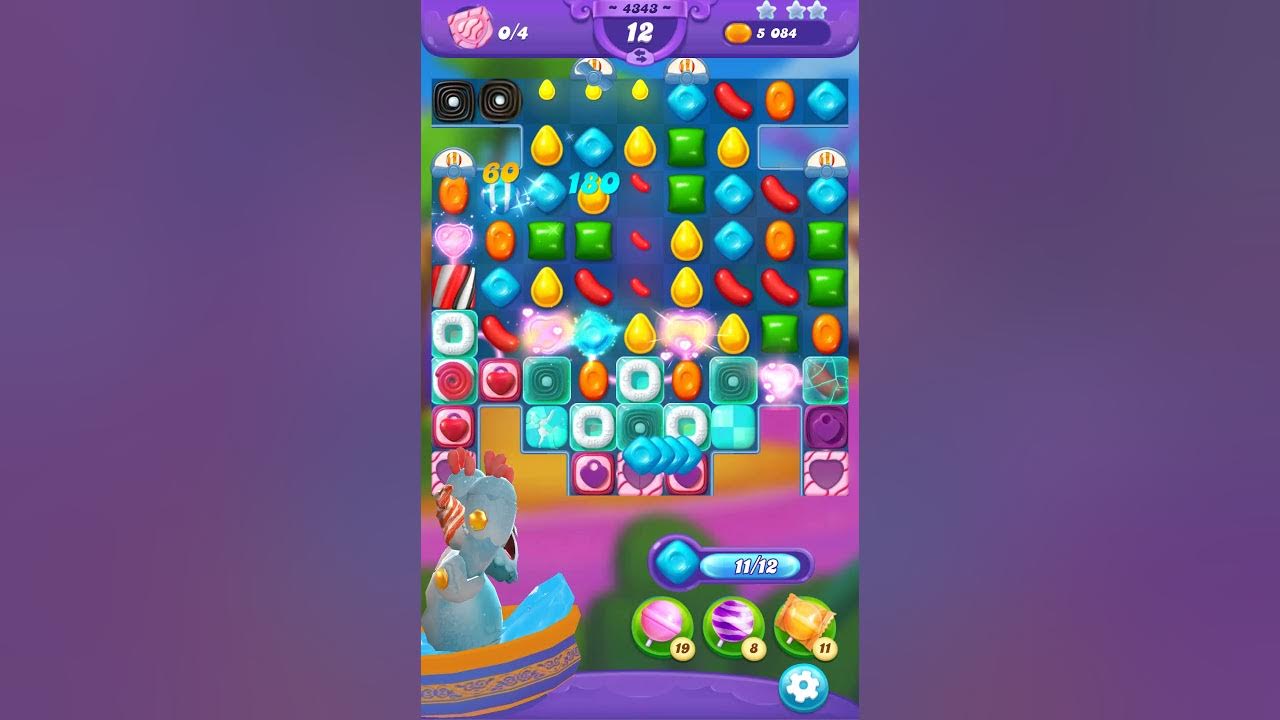 Candy Crush Friends Saga Level 4343 - YouTube