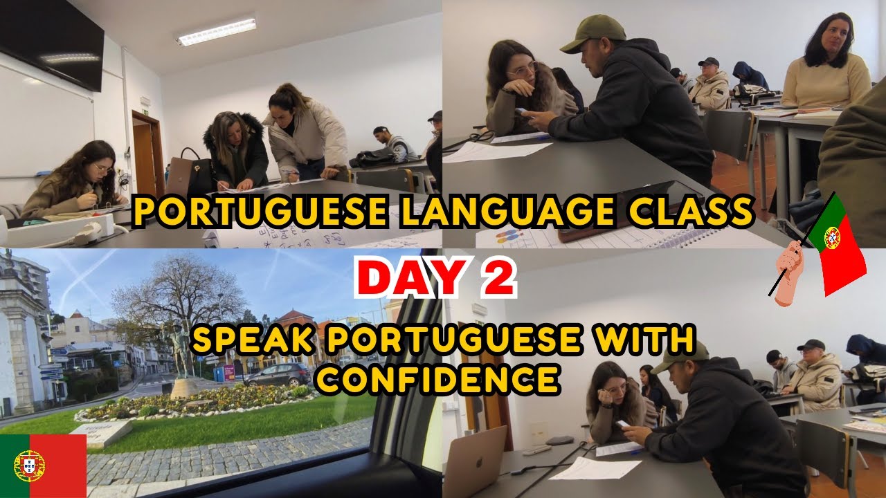 Portuguese Language Course - Day 2 🖊️ ️ Learn European Portuguese For ...