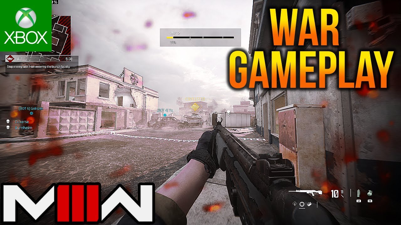 Call of Duty: Modern Warfare 3 - WAR Mode Gameplay 2023 (No commentary ...