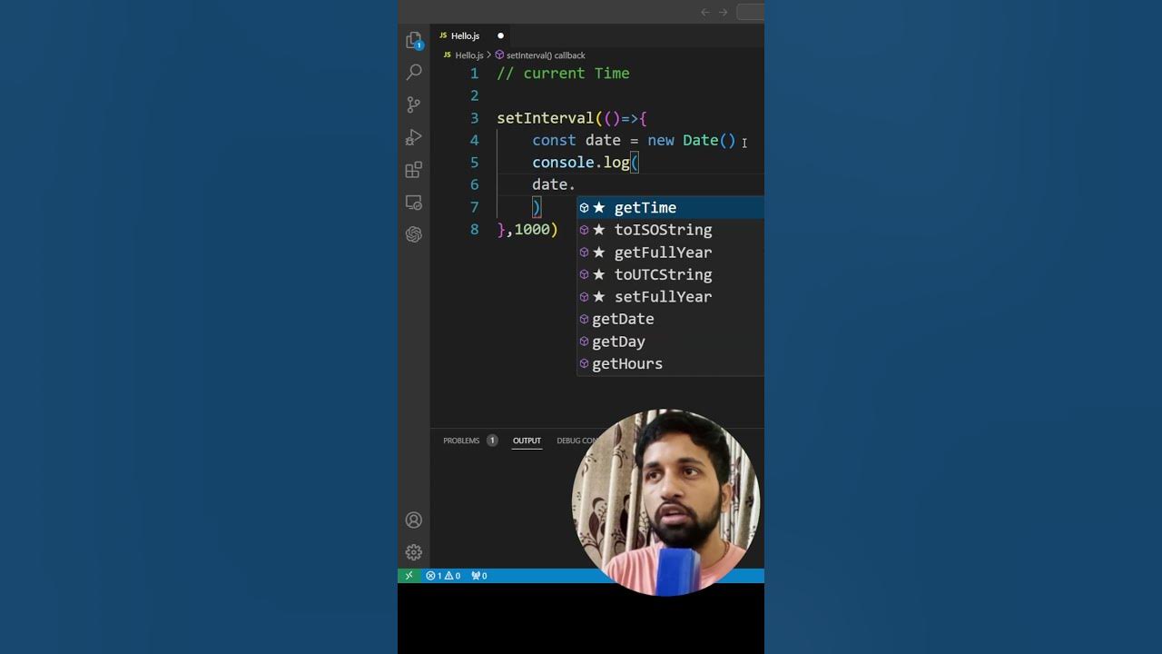 How To Print Current Time In Javascript Shorts Javascriptbasics Youtube