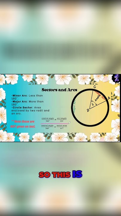 Mastering Geometry: Calculating Arc Length and Sector Area - YouTube