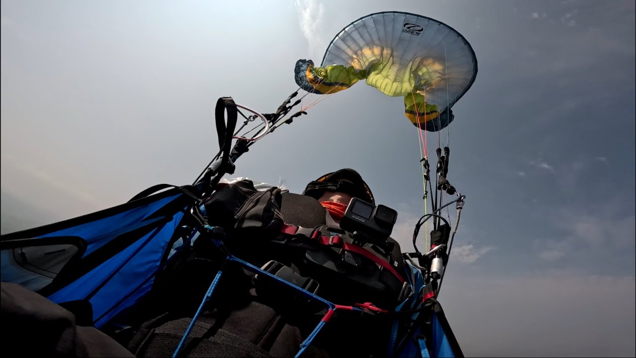 패러글라이딩 안전교육 풀스톨 완전실속 평택호 SIV Training - full stall (풀버젼 무편집영상) - YouTube