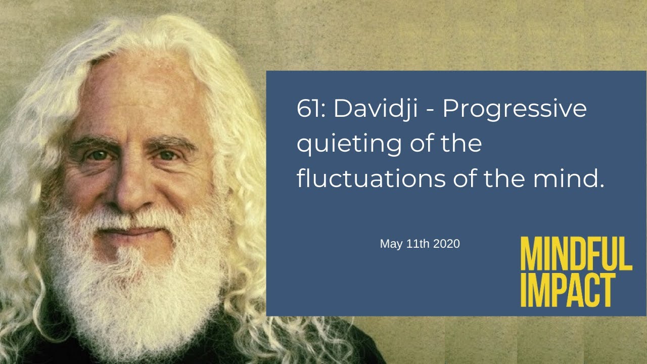 61: davidji - Progressive quieting of the fluctuations of the mind ...
