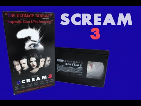 Scream 3 VHS Tape Trailers - YouTube