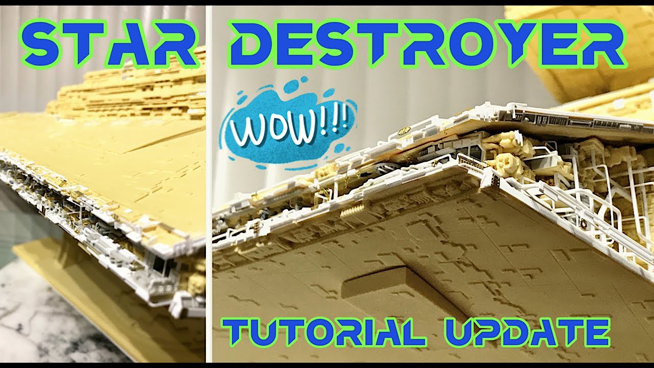 Star Destroyer project. Taking it to a whole next level of realism ...