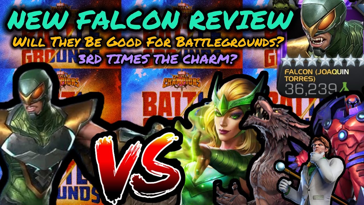 NEW FALCON (JOAQUIN TORRES) REVIEW! WILL HE BE GOOD FOR BATTLEGROUNDS ...