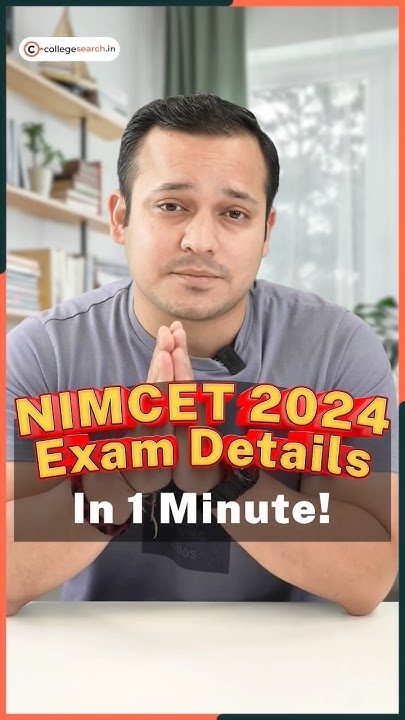 🎯NIMCET 2024 Exam Date Update😱NIT MCA Exam 2024! MCA Admissions 2024! #shorts #mca #nimcet # ...