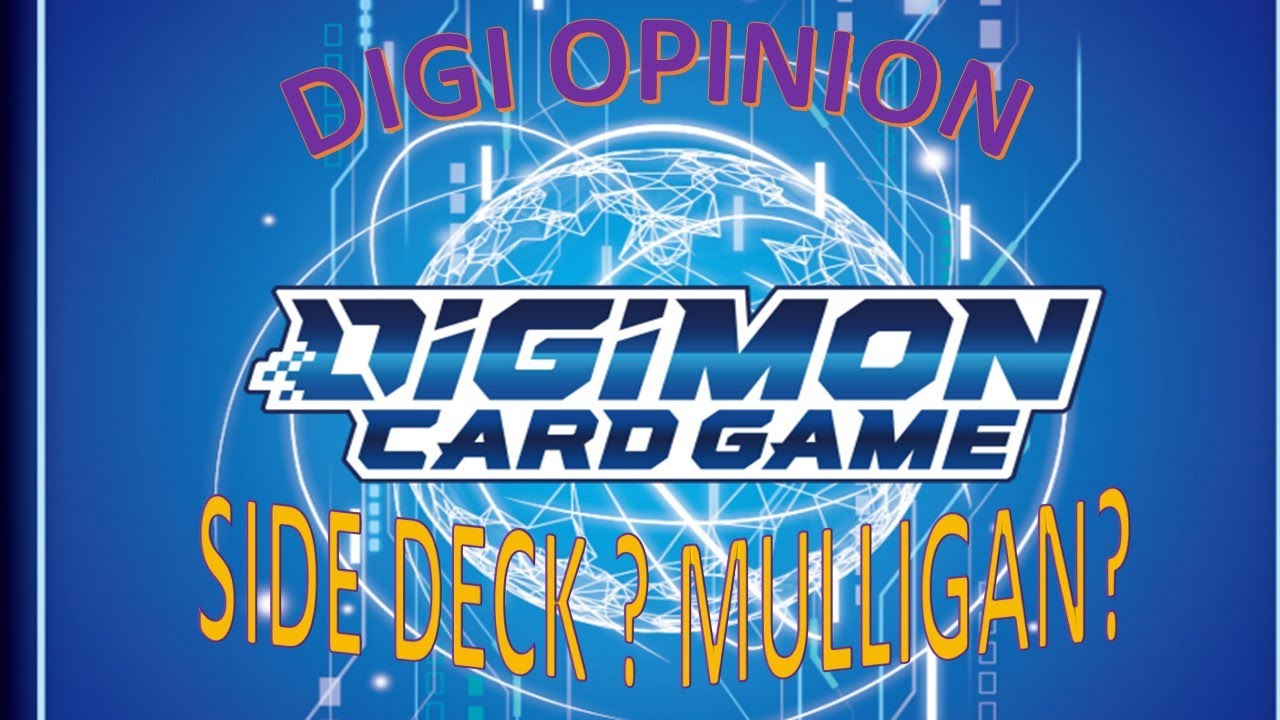 Digimon TCG: Digi Opinion Side Deck y Mulligan, Que opinan? - YouTube