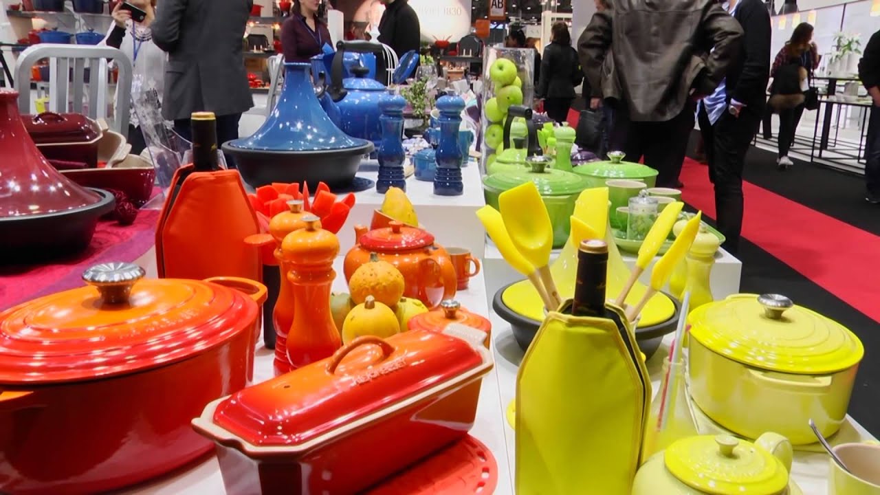 Le Creuset au salon Maison & Objet - YouTube