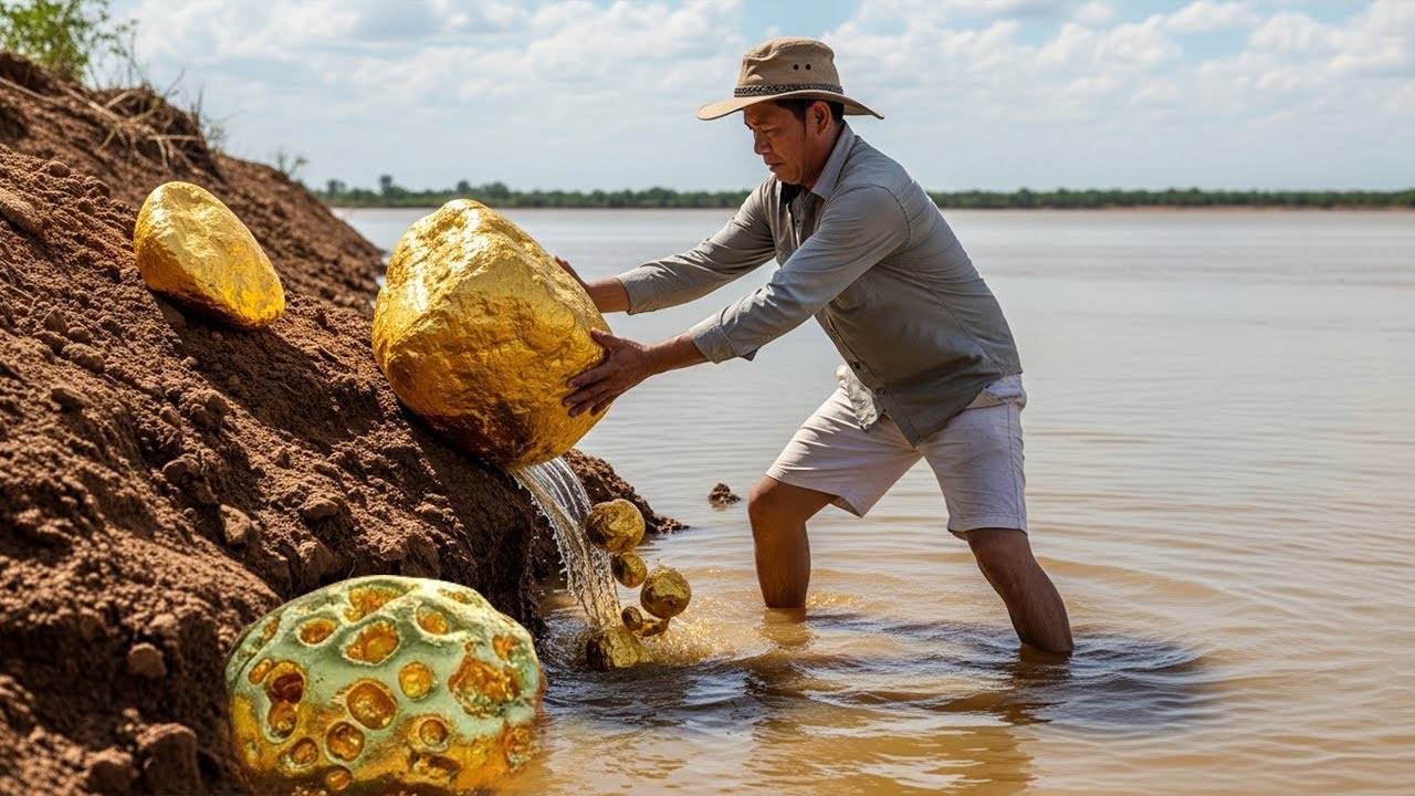 Gold Dikor! I found gold! Digging for gold, - YouTube